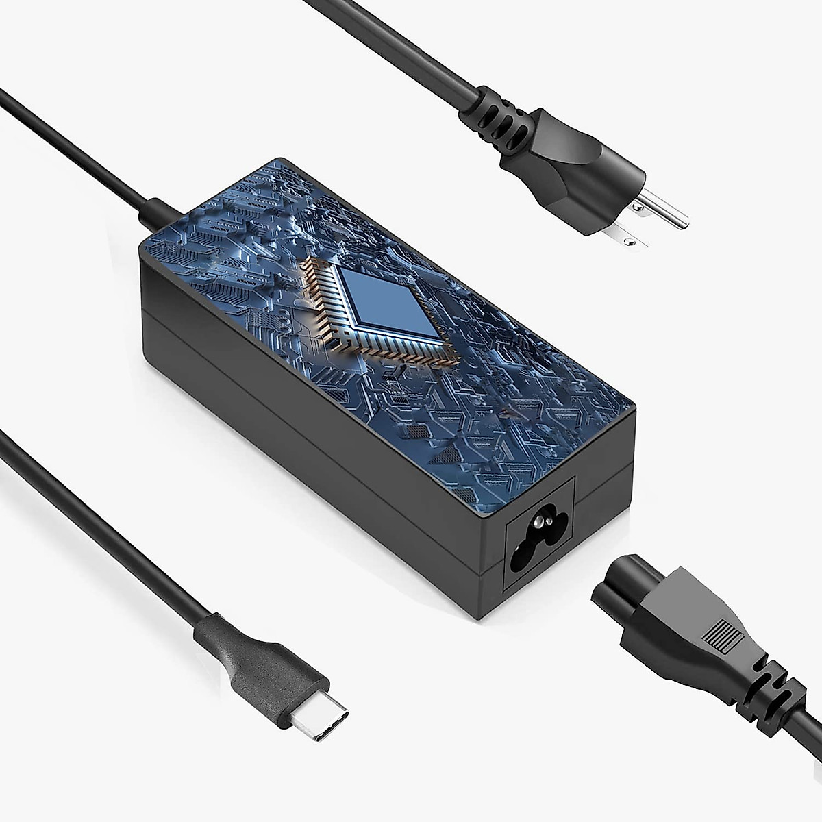 USB-C Docking Station Laptop Charger 45W for Dell Adapter XPS 13 9360 9365 9370 9333 9380 Inspiron 14 7437 Latitude 7390 2in1 7275 7370 5175 5285 5290-2in1 LA45NM150 04RYWW 0HDCY5 Type C (USBC)