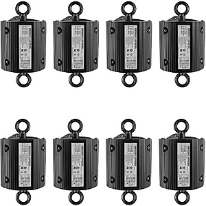 40W LED Emergency Driver for UFO LED High Bay Light, 0-10V Dimmable LED Emergency Backup Battery, Emergency Time 90 Minutes, Input AC 100-347V Output DC 170V, UL Certified 5 Year Warranty (8 Pack)