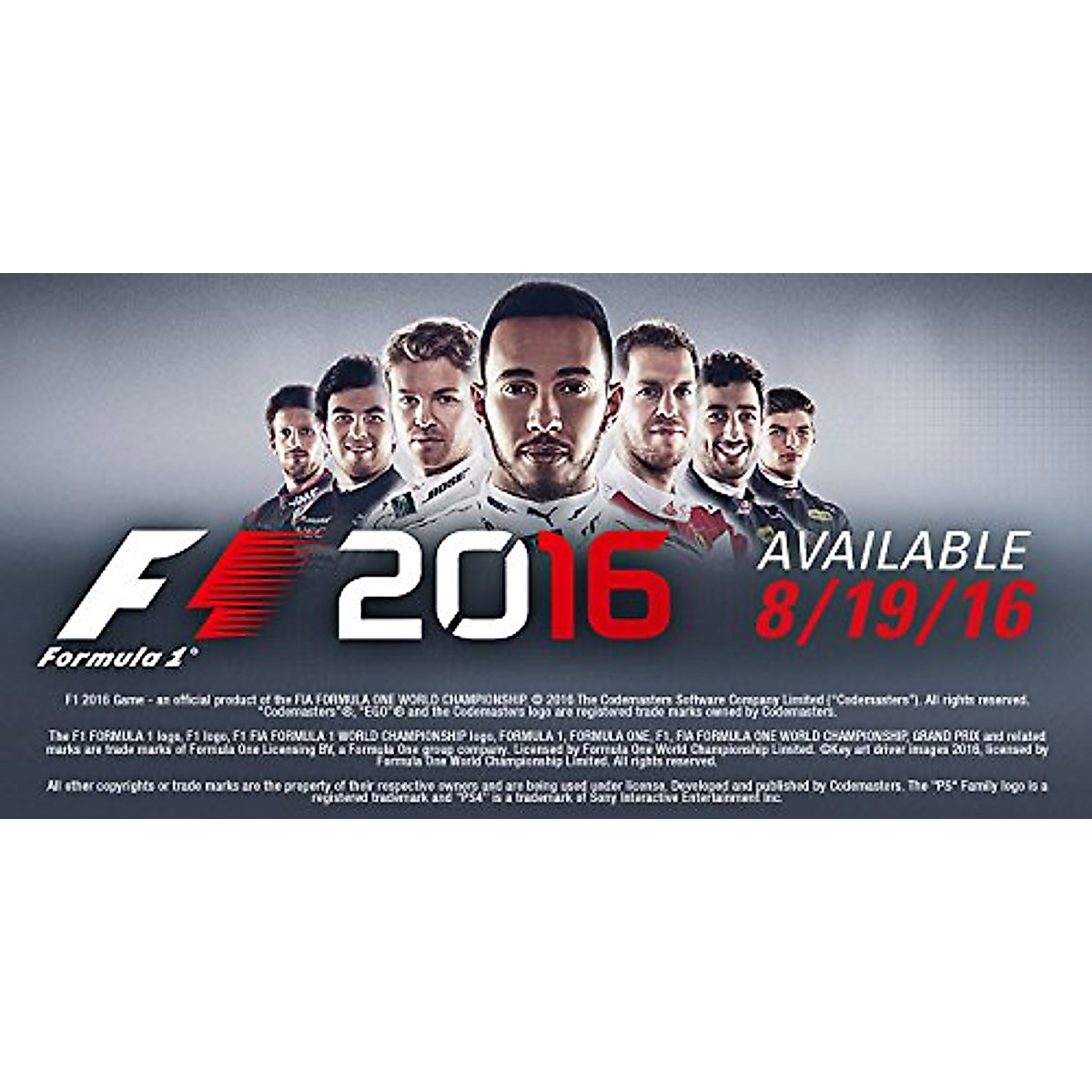 F1 2016 - PlayStation 4