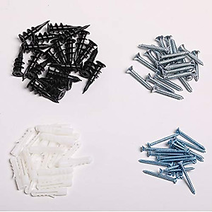 NETWAL Garage Hooks 10 Pack Storage Organization, Heavy Duty Wall Mount Steel Hook for Organizer Power Tools, Ladders,Bicycles,Garden Black