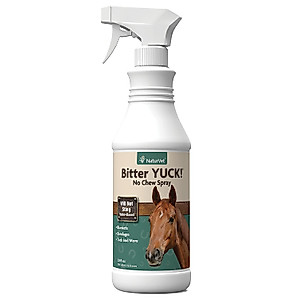 NaturVet Bitter Yuck! No Chew Trigger Spray for Horse, 32-Ounce