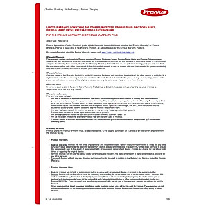 Fronius 4,210,063,800 Primo 5.0-1 Solar Inverter Grid-Tie 5000W - Single Phase - 2 MPPT - 208/240VAC, NEMA 4X Indoor/Outdoor