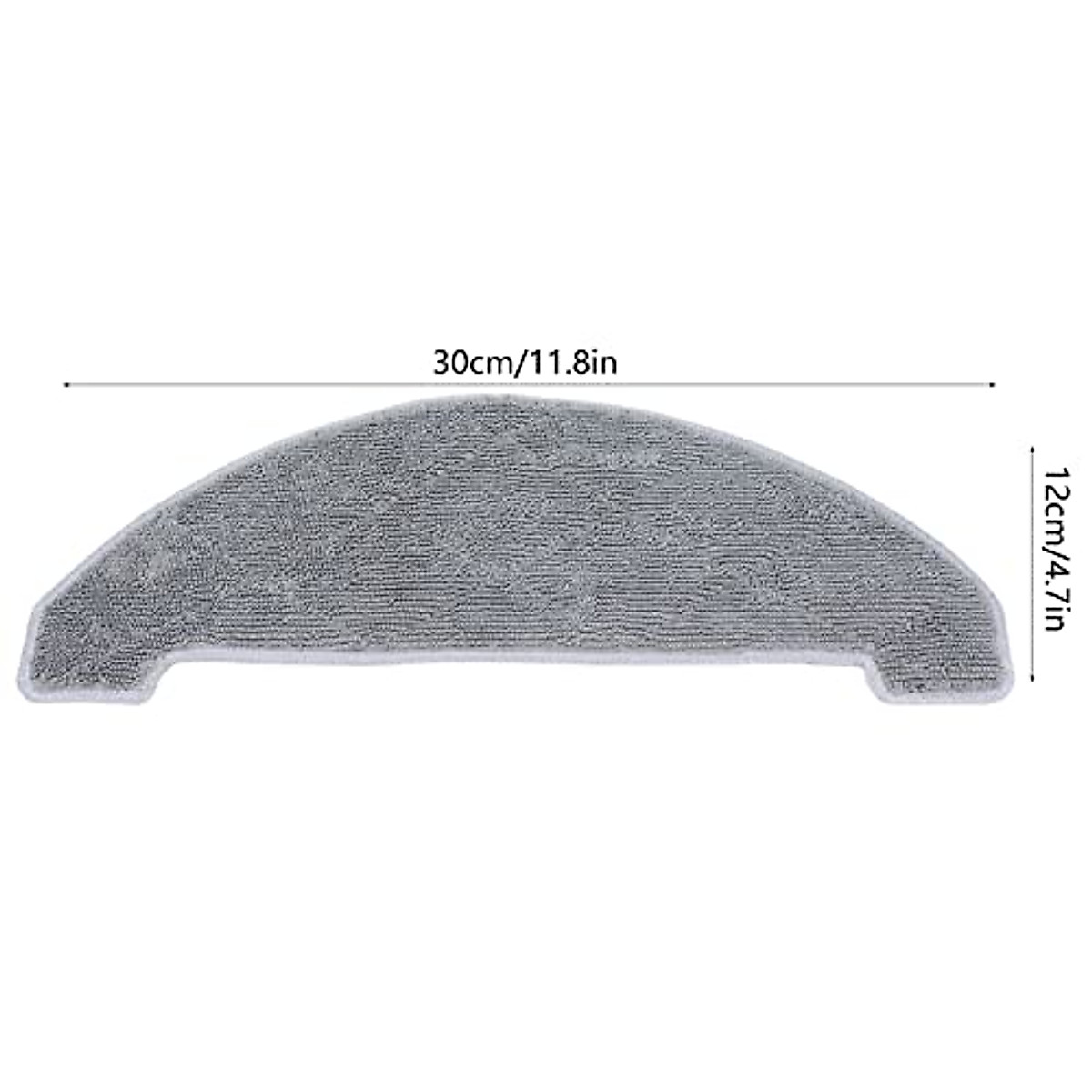 HEEPDD 4Pcs Vacuum Cleaner Mop Cloths, Replacement Fiber Sweeper Cleaning Mop Cloth for VIOMI S9 Robot Vacuum Accessories