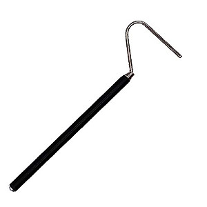 Portable Folding Pocket Stainless Steel Snake Hook, 39.3"Extension, Retractable Snake Hook, Reptile, Small Snake pet Snake Picking and handling Tools