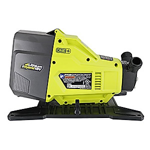 Ryobi P750 One+ 18V Hybrid Lithium Ion Battery or 120V AC Powered Portable Potable Water Transfer Pump (Battery Not Included, Tool Only)
