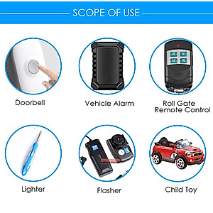 SKOANBE 27A 12V Alkaline Battery-Pack of 5