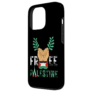 iPhone 13 Pro Palestine Flag Free Gaza I Stand With Free Palestine Gaza Case