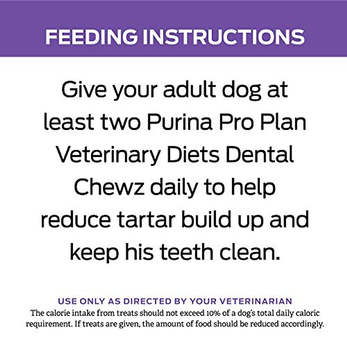 Purina Pro Plan Veterinary Diets Dental Chewz Dog Treats - 5 oz. Box