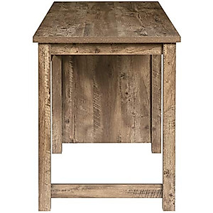 OneSpace Norwood Range 3-Drawer Locker Writing Desk, Oak