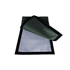 LiteOutdoors Stove Jack - Light Weight & Waterproof for Tent Stove Pipe (Green)