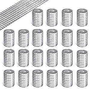 PP OPOUNT 10856 PCS Self-Adhesive Mosaic Tiles for DIY Craft Decoration, Indoor Decoration, DIY Disco Ball, Art Collage(5 x 5 mm)