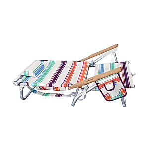 Hurley Deluxe Backpack Beach Chair, One Size, Plum