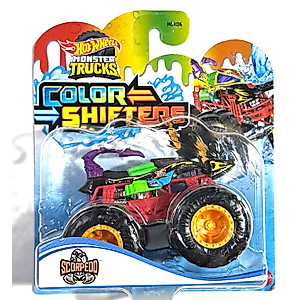 Hot Wheels - Monster Trucks - SCORPEDO - Color Shifters - New for 2023 - Ships Bubble Wrapped in a Sized Box