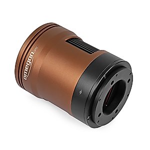 Omegon Premium Astro Camera veTec 571 C, Colour Sensor Cooled with 2 inch Thread and USB 3.0, Professional Accessories for Telescopes/Astrophotography