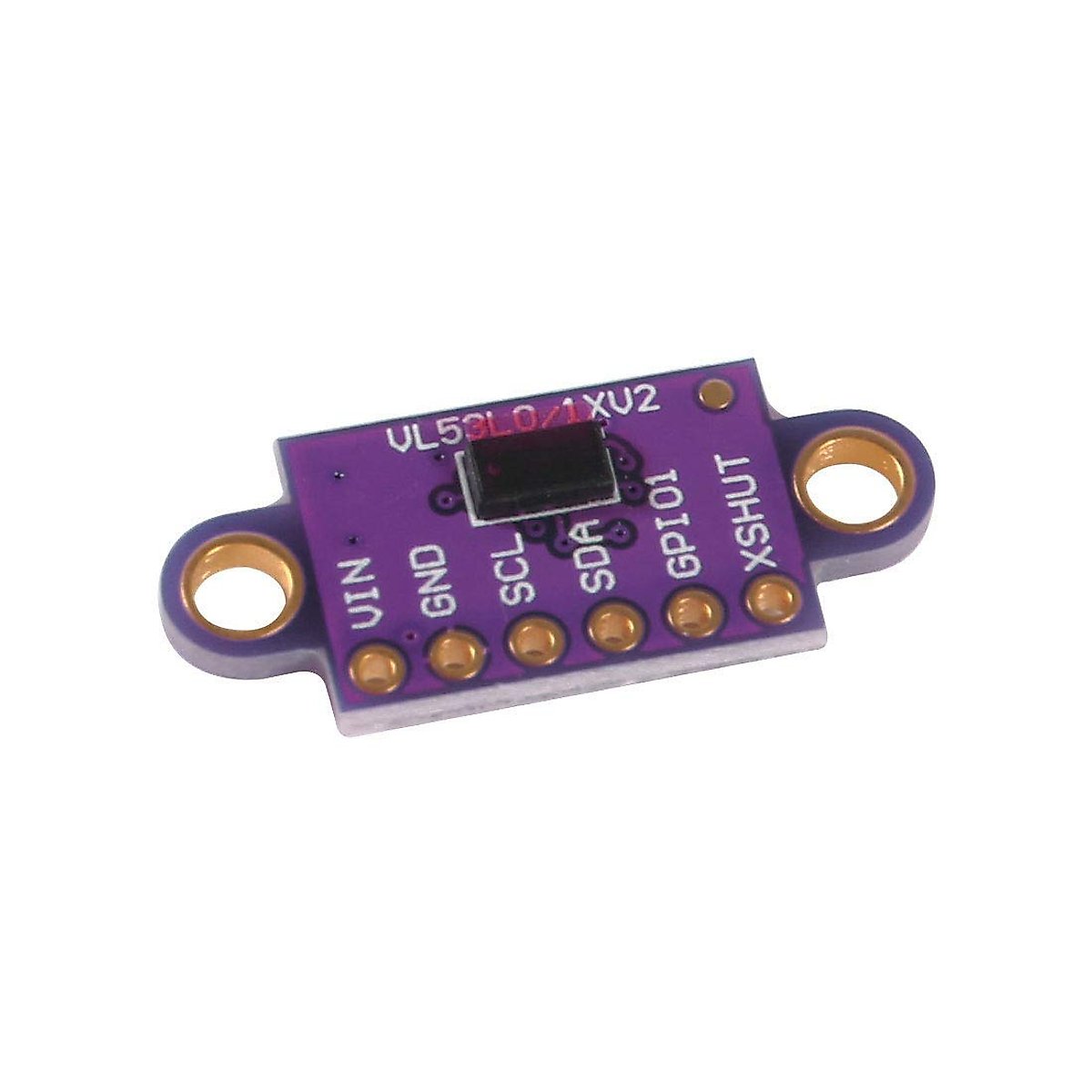 ALAMSCN VL53L0X Time-of-Flight (ToF) Laser Ranging Sensor Breakout VL53L0XV2 Laser Flight Distance Measurement Module I2C IIC for Arduino(Pack of 4)