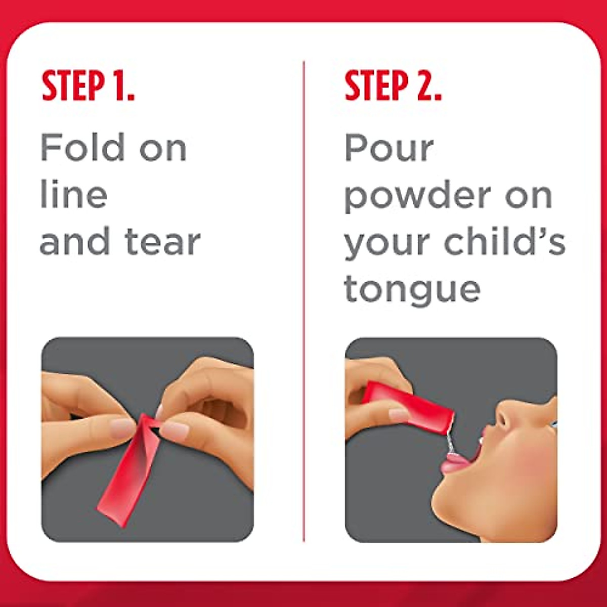 Tylenol Children's Dissolve Powder Packets with 160 mg Acetaminophen, Wild Berry, 18 ct