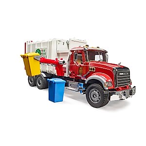 Bruder 02811 Mack Granite Side Loading Garbage Truck