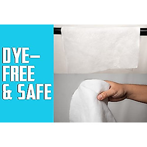 Aquarium Polishing Filter Pad, 50 Micron, 24" x 36", Water Polishing Pad for Crystal Clear Fish Tank, Cut-to-Fit Aquarium Floss Pad, Made in USA (1 Pack)