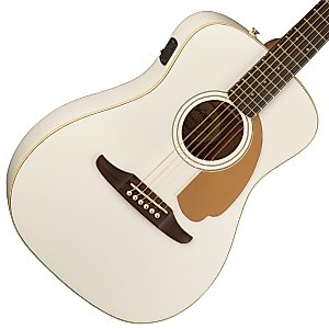 Fender Malibu Player Acoustic Guitar, with 2-Year Warranty, Arctic Gold, Walnut Fingerboard