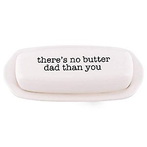 47th & Main Ceramic Tray, 8.5 x 3.5-inches, No Butter Dad