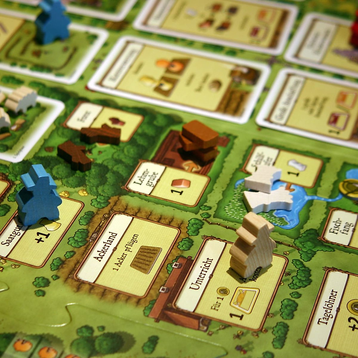Agricola (Revised Edition) Strategy Game Farming Game for Adults and Teens Advanced Board Game Ages 12+ 1-4 Players Average Playtime 90 Minutes Made by Lookout Games