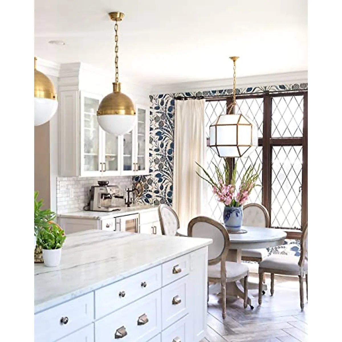 2xhome - French Country Vintage Chic Style Dining Side Chair with Upholstered Linen Welted Fabric and Elegant Natural Rustic Wood Frame - Tufted Button Oval Back