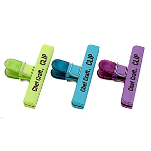 Chef Craft Large Bag Clip, 6 Inch, Color May Vary
