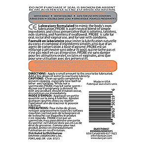 Probe Thick Rich Personal Lubricant - Natural Citrus Preservative (8.5 oz / 250 mL)