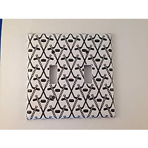 Hockey Light Switch Cover Various Sizes Offered