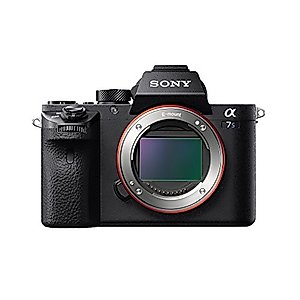 Sony a7S II ILCE7SM2/B 12.2 MP E-mount Camera with Full-Frame Sensor, Black (Renewed)