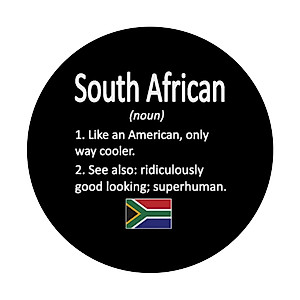South African Definition South Africa Flag PopSockets Standard PopGrip