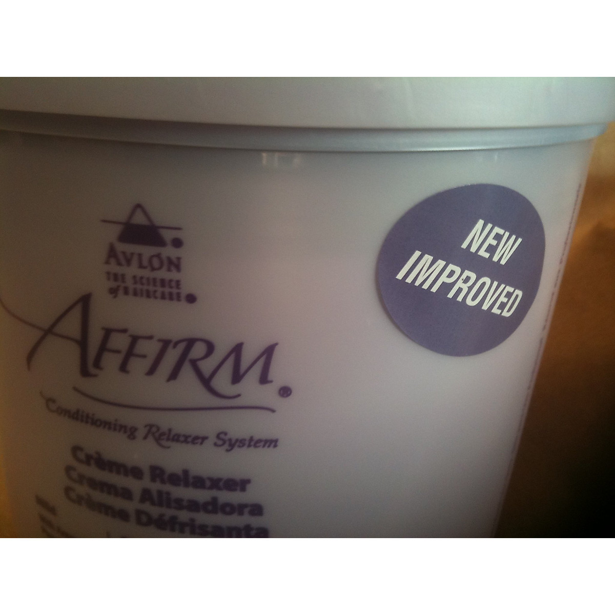 Avlon Affirm Creme Relaxer Original Formula (4LB) Resistant