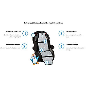 COOLTECH TM Car Seat Cooler (Grey Purple)