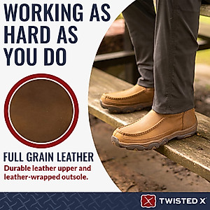 Twisted X Men's 11" Pull On Soft-Toe Hiker Boot for Hiking, Work, and Hunting, Dark Brown, 9 M