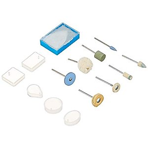 Proxxon 28285 Polishing accessory set, 10 pcs.