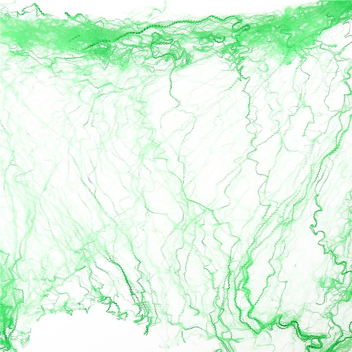 DECORA Halloween Party Favors 3 Pack Spider Webs & Webbing Stretchy Cobwebs for Indoor/Outdoor Decoration(25 grams/Green)