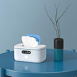 Bellababy Wipe Wamer for Vehicle and Home Use, Baby Wet Wipes Dispenser and Diaper Wipe Warmer with Night Light,Temperature Display,No Need Water and Sponge