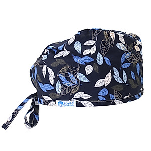 GUOER Women's and Men's Cap Working Hat One Size Multiple Color (Blue TreeFlower06B)