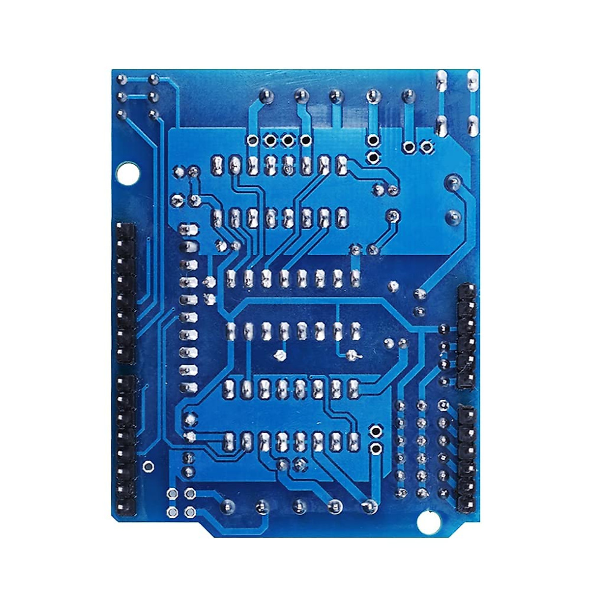 Treedix 2pcs Compatible with Arduino Motor Driver Expansion Board Motor Control Shield L293D Motor Board Robot Development for Beginners