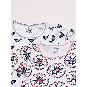 Yoga Sprout Cotton Dress, 2 Pack, Bloom, 0-3 Months