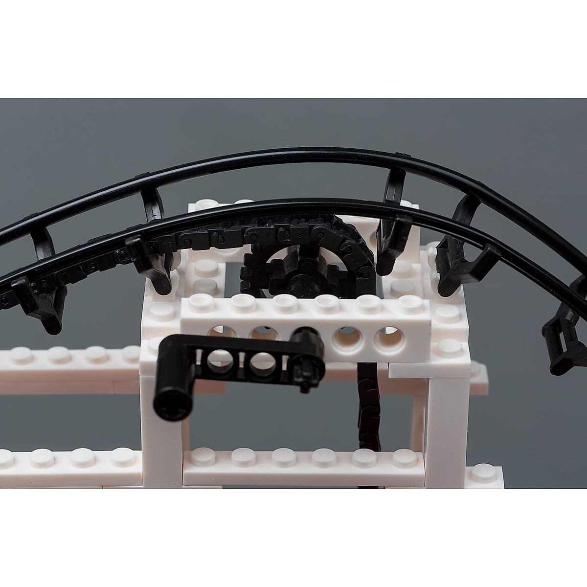 CDX Blocks: Little Dipper - 324 Pcs, Building Brick Set, Gravity Powered Roller Coaster Model, Promotes STEM Learning