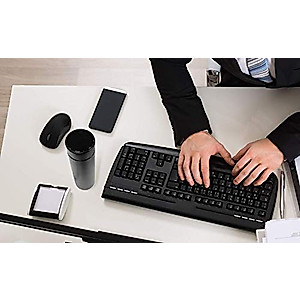 Water Bottle, Tea Infuser Thermoses, Travel Mug with Smart LCD Touch Screen, Keep Hot Or Cold, Car Portable Coffee Vacuum Cup, Anti-collision, Leak-proof, 18oz, Black, RXZER23