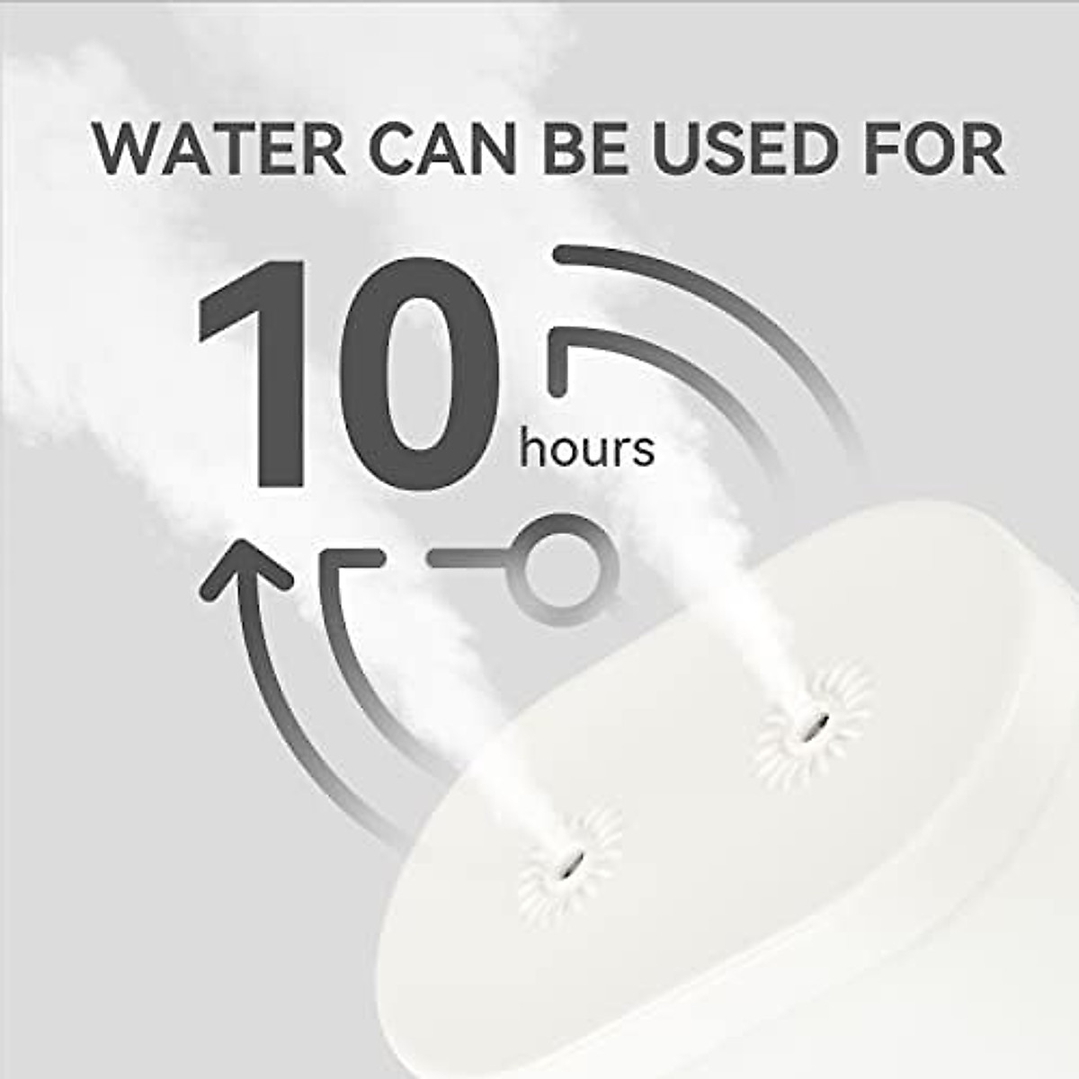 Humidifiers for bedroom, Humidifiers for home, Quiet (2L humidifier Water Tank),Dual Mist Ports, Cool Mist Humidifiers with Night Light Mode, also suitable for Office