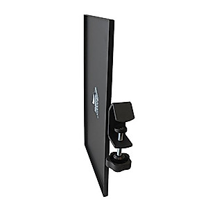 Audio2000'S S424Z Audio Video Device Holder/Tray for Flat Panel TV/Monitor Stands and Speaker Stands with Tube Diameter of 1/2" to 2-1/2"