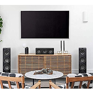 KEF Q650c Center Channel Speaker (Each, Black)