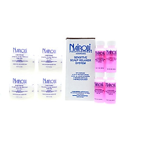 Nairobi Conditioning Sensitive Scalp Hair Relaxer Kit, 4 Count by Nairobi