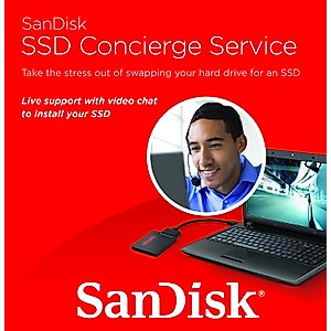 SanDisk SSD Concierge Service 2.5" SDSSD-SWAP-G25