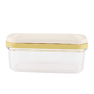 Sealed Rectangular Storage Box No Glitches Butter Box Cheese Container Keeper With Cutting Net Food Storage Box for Kitchen Baking Tools
