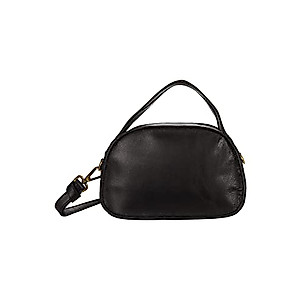 Madewell The Sydney Zip Top Crossbody Bag True Black One Size