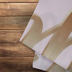 PAKBOOM Engaged Backdrop Banner - Engagement Bridal Shower Party Decorations Supplies - 3.9 x 5.9ft Gold